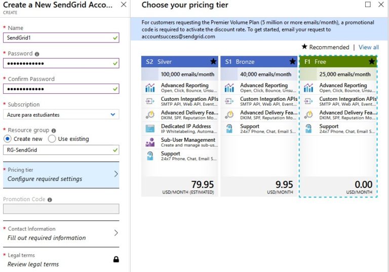 Azure SendGrid – Azurebrains